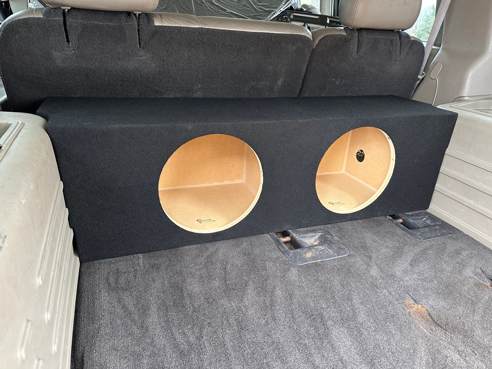 For a 2003-2009 H2 Hummer Custom Sub Box Subwoofer Speaker Enclosure | eBay