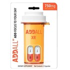 AddAll XR 750mg, Energy Focus Concentration, 12 Packs - 24 Capsules ...