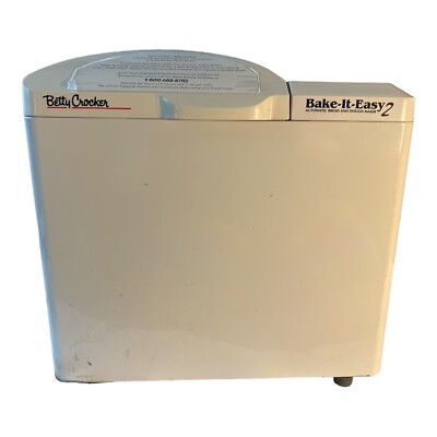 Betty Crocker Bc 1692 Bake It Easy 2 Bread And Dough Maker Ebay