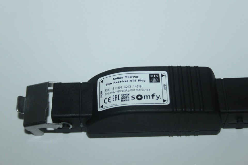 Somfy Soliris Mod/Var Slim Receiver RTS Plug Ref.1810802 Funkempfänger ...