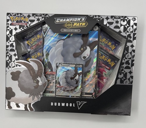 Pokémon TCG Champion's Path Dubwool V Collection Box NEW SEE PICS 4 ...