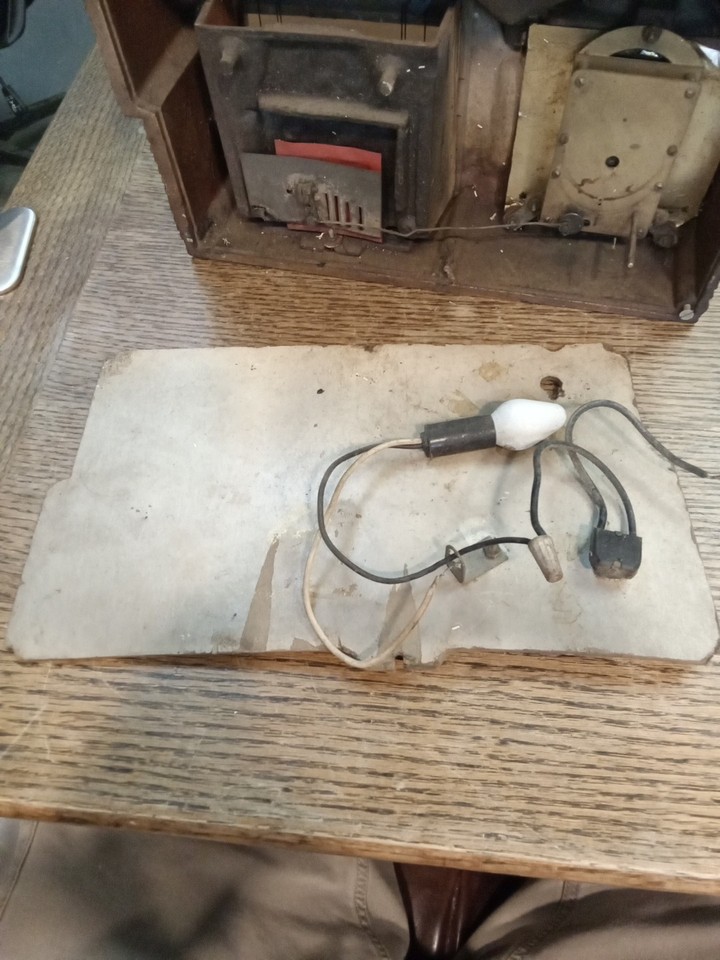 Antique Haddon Home Sweet Home Clock Parts Only See Pics Not Working | eBay