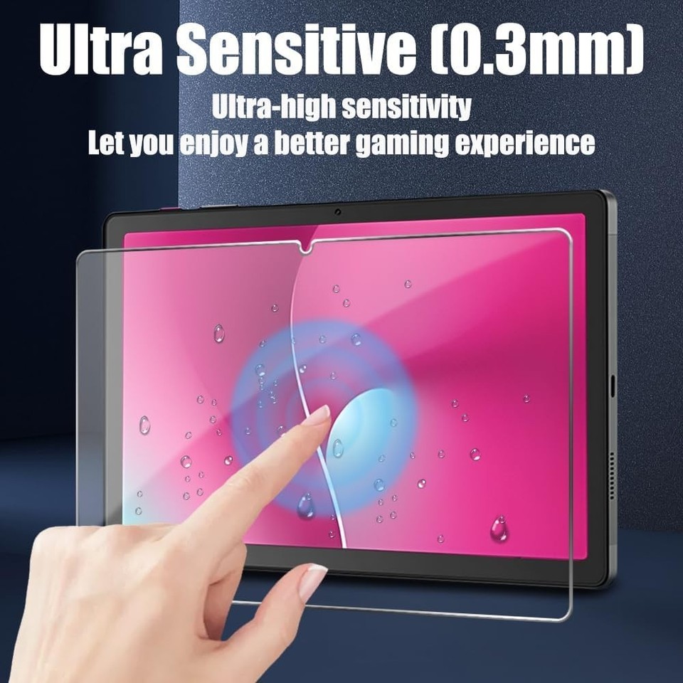 For NEW T-Mobile Revvl Tab 2 Tablet 10.1" 2025 Clear Case Cover Screen ...
