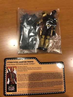 Joecon 2018 GIJOE CONVENTION PYTHON Patrol Rock viper Single Figure | eBay