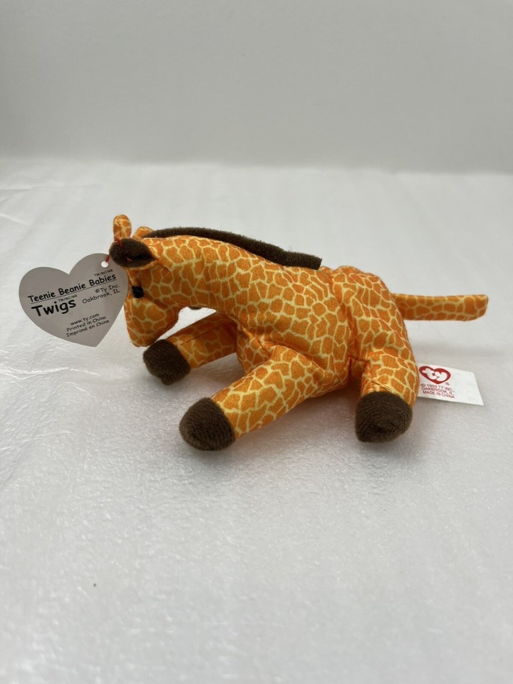 Ty Teenie Beanie Baby Twigs Giraffe McDonald’s Happy Meal Toy MWMT | eBay