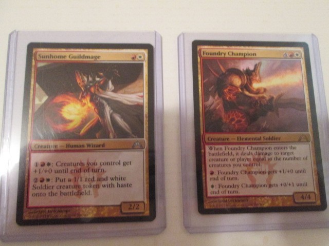 Magic the Gathering Card Combo "Sunhome Guildmage" and "Foundry ...