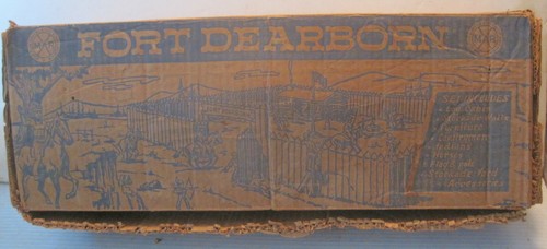MARX Fort Dearborn 3510 Playset W/Box | eBay