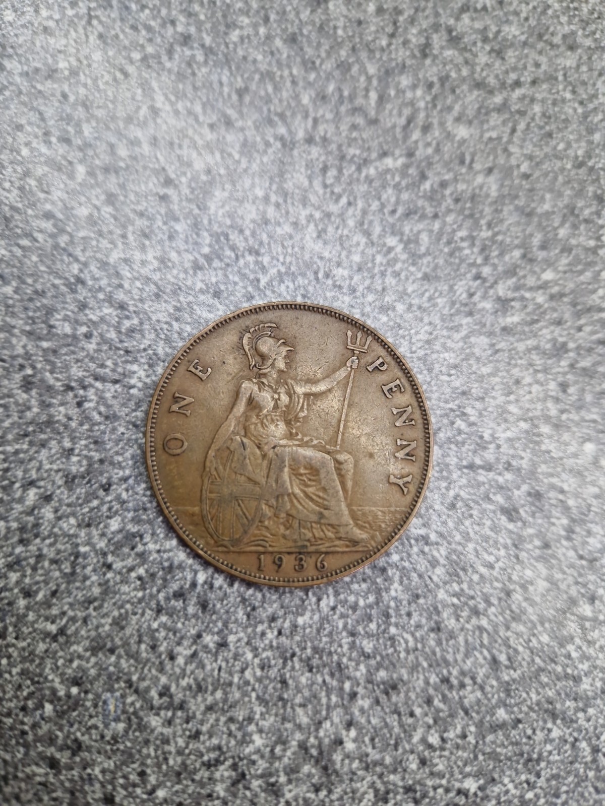 old 1 penny coin 1936 King George V | eBay UK
