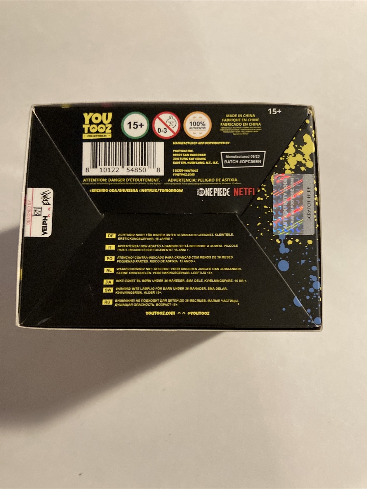 Illuminated Luffy Youtooz One Piece NYCC 2023 FYE Exclusive LE 1000 Pcs ...