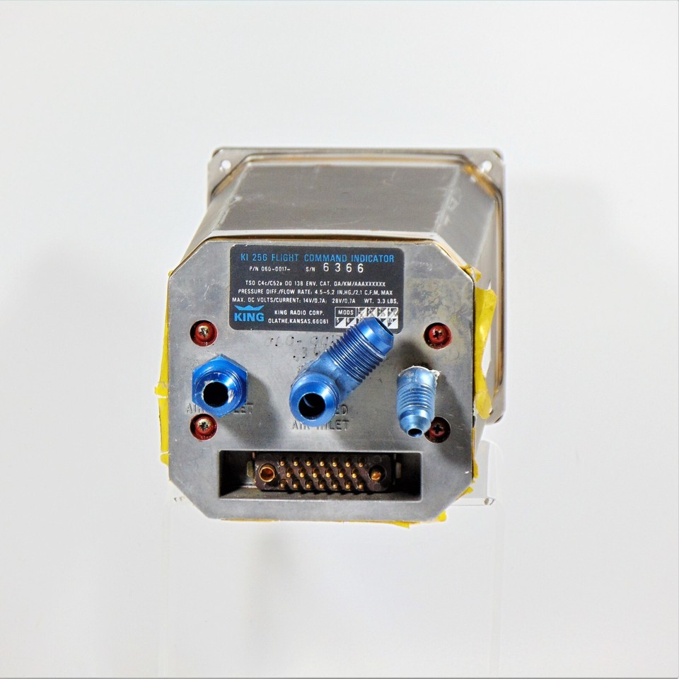BENDIX KING KI 256 FLIGHT COMMAND INDICATOR P/N 060-0017-00 FLIGHT ...