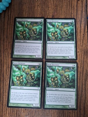 Mtg Feral Deceiver ×4 | eBay