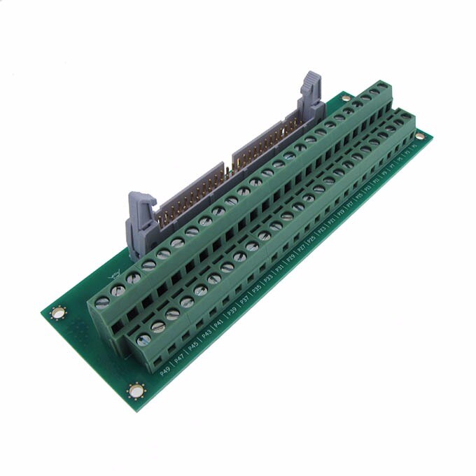 IDC50 50-Pin Connector Signals Breakout Board Screw terminals GP | eBay