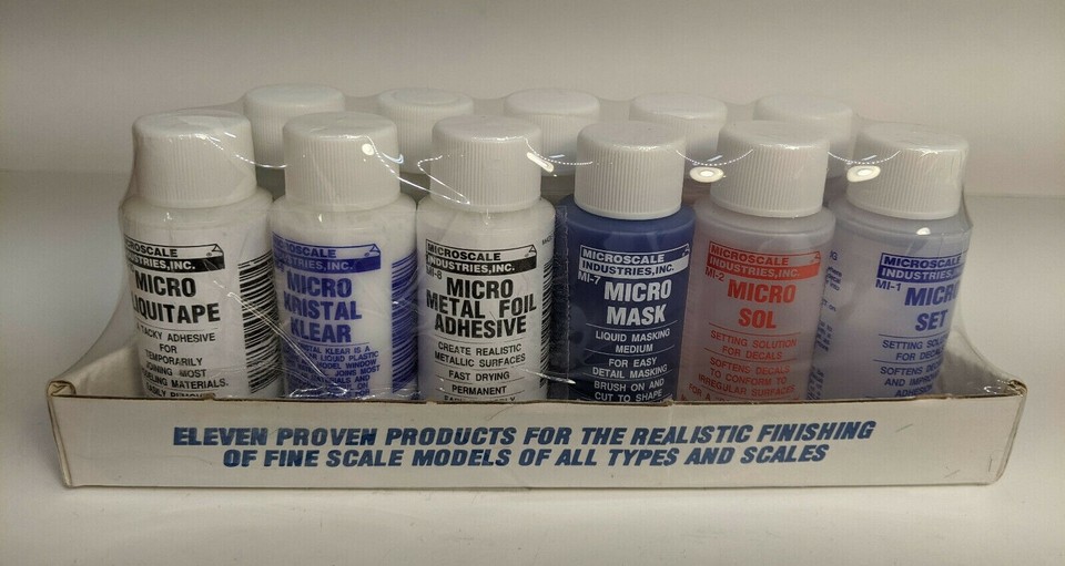 Microscale MI-SPI Model Finishing Solutions System Pack - 11x 1oz ...