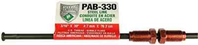 AGS Poly Armour PAB-340 Brake Hydraulic Steel Line 3/16" x 40" | eBay