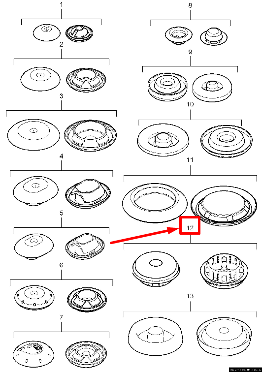 PORSCHE MACAN 95B Kofferraumdeckel Untere Ablaufdüse 95850289900 NEU ...