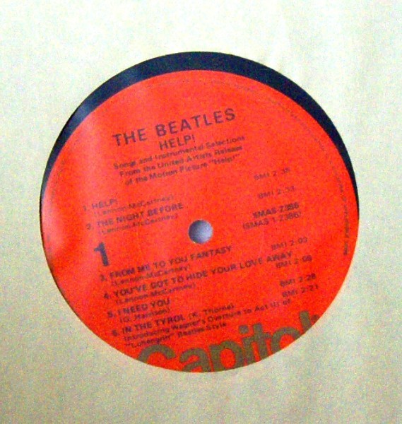 The Beatles ‎– Help! (Original Motion Picture Soundtrack) EX Vinyl, LP ...