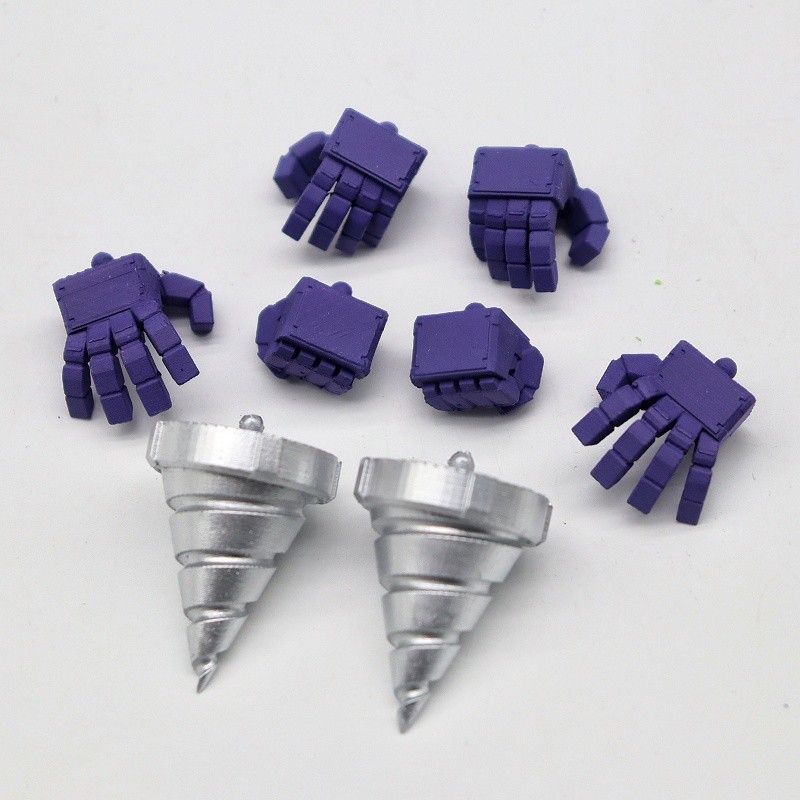 3D DIY Accessories Upgrade Kit Drill & Hand For BLOCK GALAXY Devastator ...