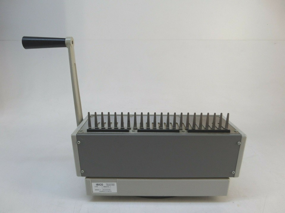 Ibico Metal Comb Binding Machine | eBay