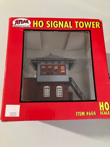 1/87 HO scale Atlas built-up structure: Signal Tower item #604 Never ...