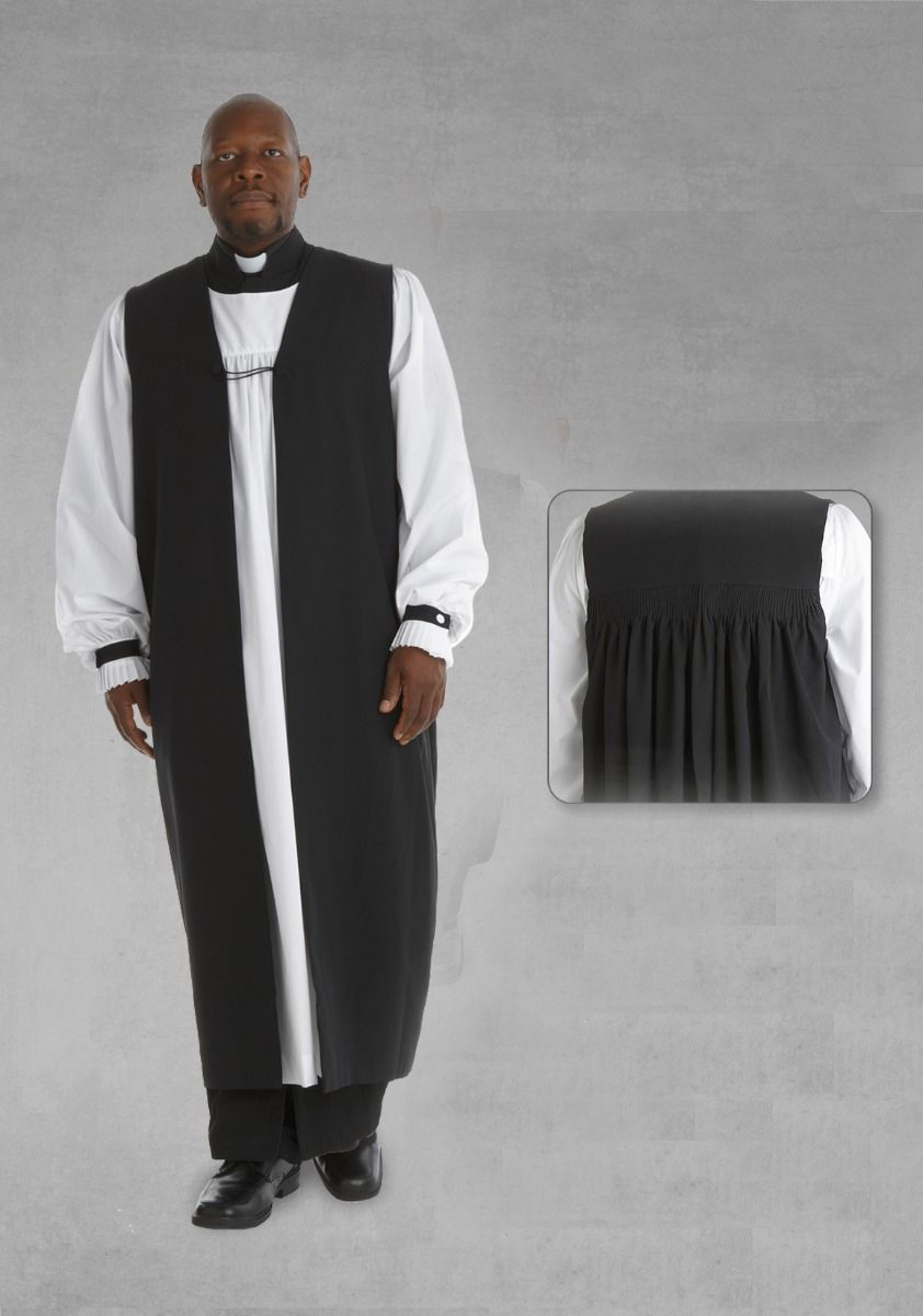 New Men's Black Chimere & White Rochet Attire Worldwide Expedited ...
