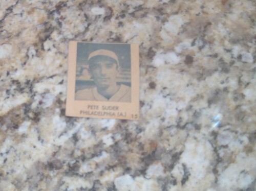 PETE SUDDER VINTAGE CARD 1930'S PHILADELPHIA A | eBay