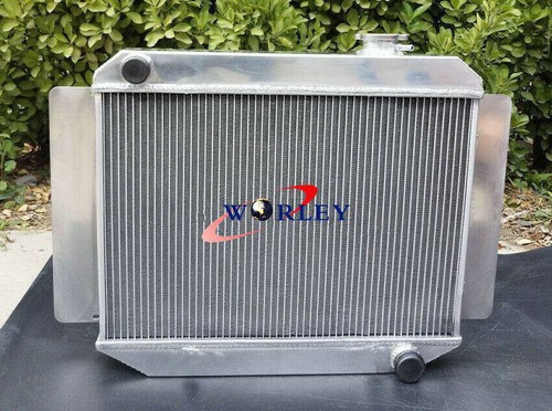 3 row 44mm aluminum radiator for HOLDEN Kingswood HD HR HK HT HG 6cyl ...