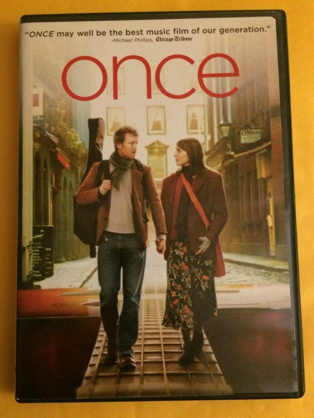 ONCE (DVD, 2007) Musical - Glen Hansard, Marketa Irglova, John Carney ...