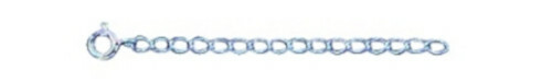 Sterling Silver 3 Inch Chain Extender With 6mm Spring Clasp | eBay
