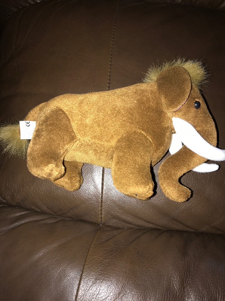 NWT Plush DAKIN Premier VIntage Brown 5" Elephant Baby Cuddlekins ...