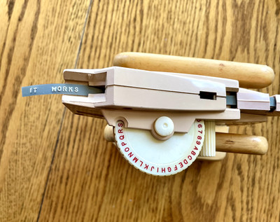 60's Vintage Pink Dymo Label Maker | eBay