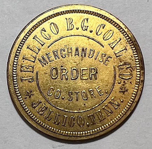 Coal Script, JELLICO B.G. COAL CO., Jellico TN. | eBay