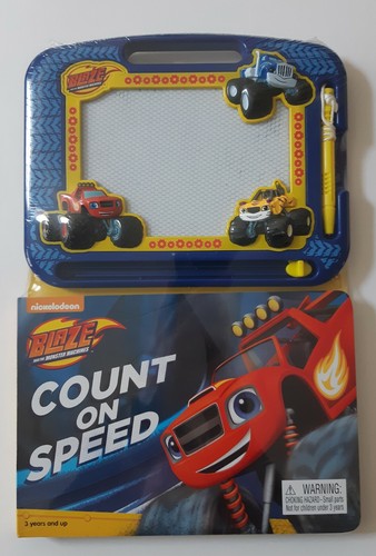 Nickelodeon Blaze and The Monster Machines Magnetic Drawing Board & Pen ...