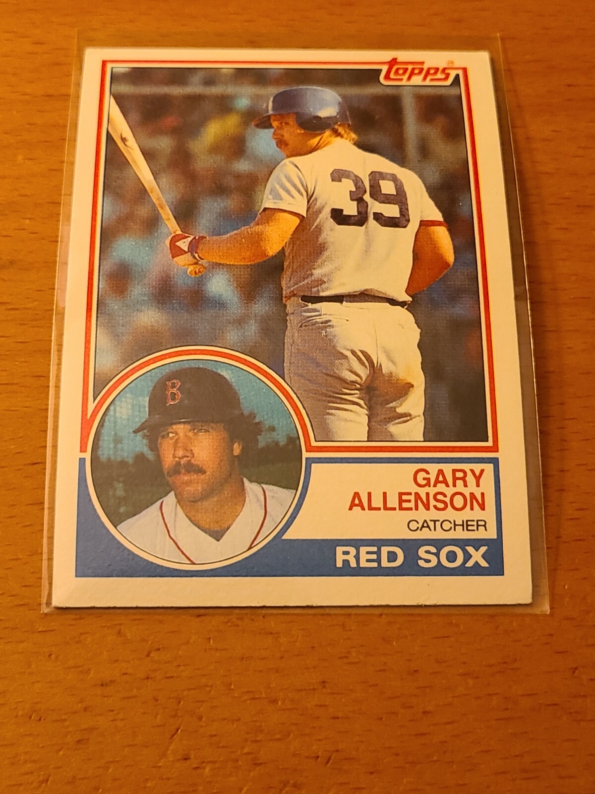 RED SOX GARY ALLENSON 1983 TOPPS #472 | eBay
