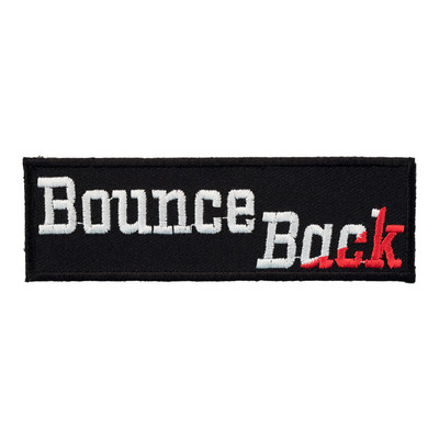 Bounce Back Patch, Motivational Sayings Patches | eBay