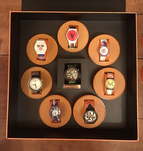 Rare Swatch x Dragon Ball Z Limited Edition Special Set Ltd to 997 ...