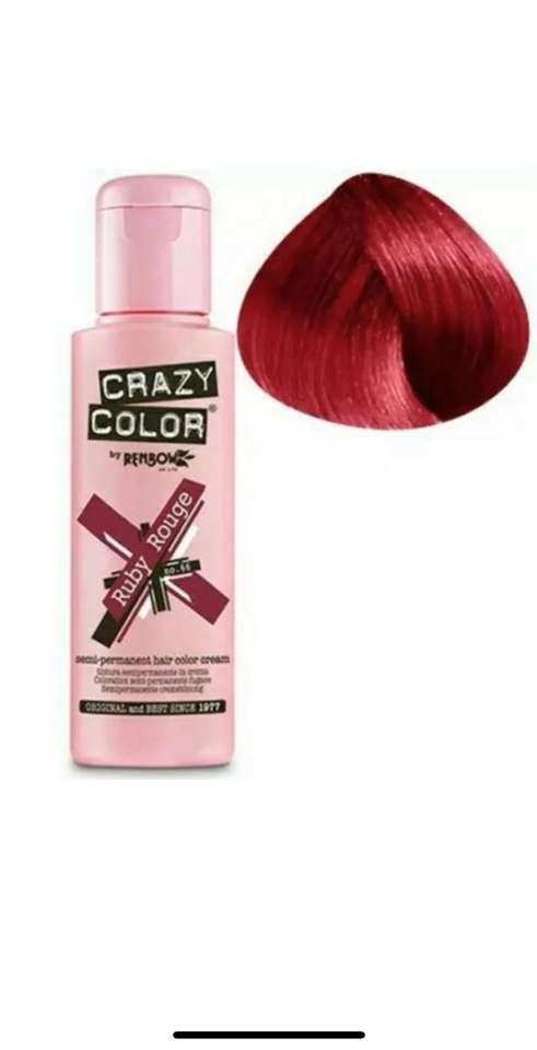 Crazy Colour Semi Permanent Hair Dye 100ml All Colours Available | eBay UK