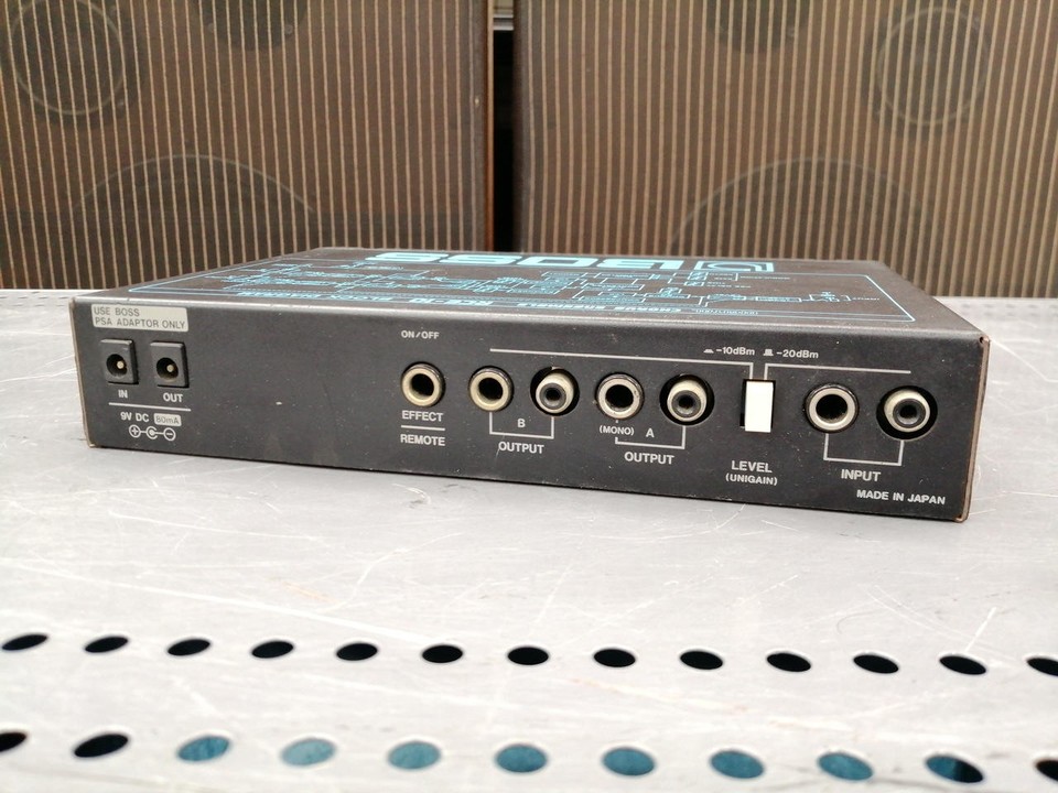 Boss RCE-10 Stereo Chorus Guitar Effects Pedal Used Half Rack Size | eBay