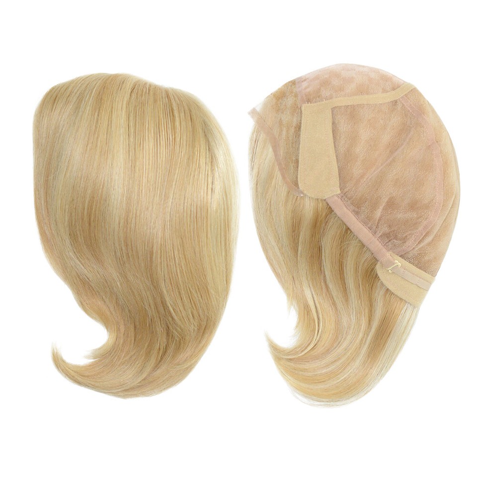 Women Wigs European Virgin Hair Mono French Lace Front Wigs Remy Human ...