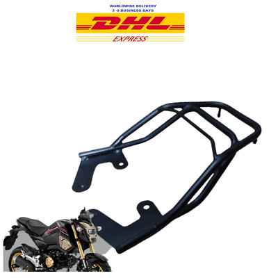 Rear Black Luggage Rack Carry For Honda MSX125 Motorcycle | eBay