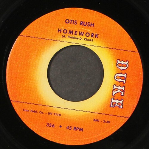 OTIS RUSH: homework / i have to laugh Duke 7" Single 45 RPM Hear! | eBay