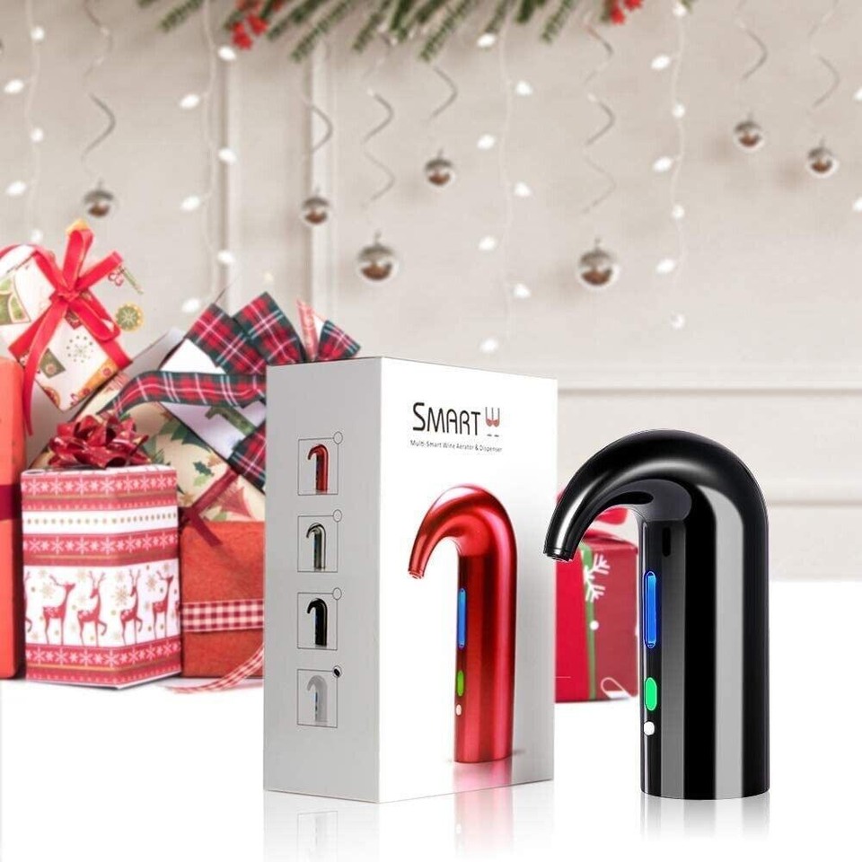 Electric Multiple-Smart Wine Aerator Dispenser Portable Wine Decanter ...