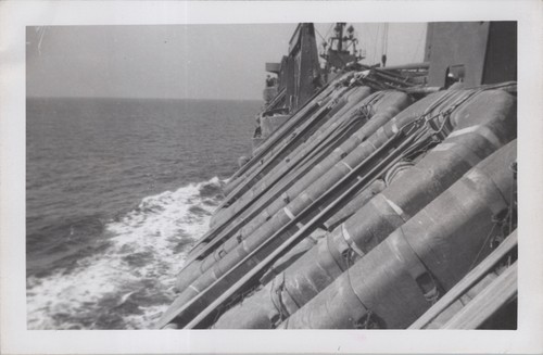 USS General Howze 1946 Lifeboats aboard. 5x3.5 Original Photo | eBay