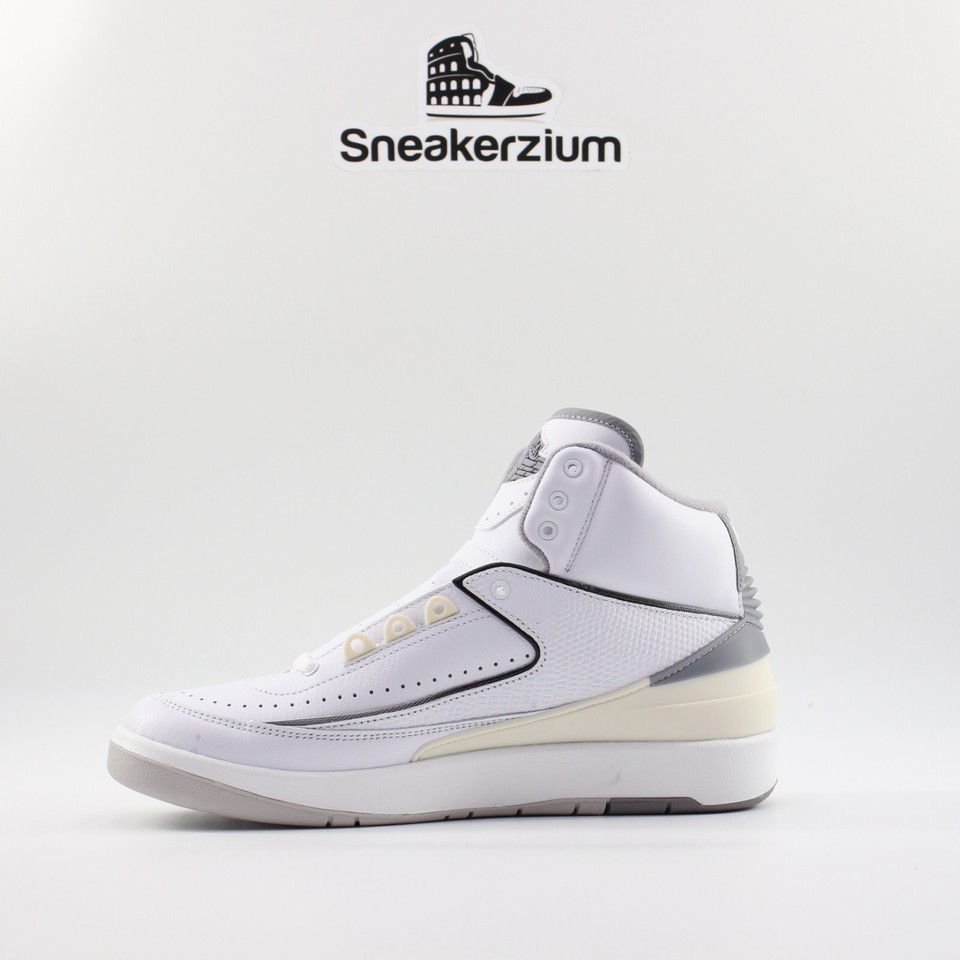 Nike Air Jordan 2 Retro Cement Grey 2023 DR8884-100 Men's New | eBay
