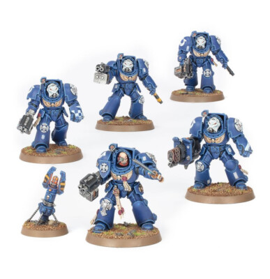 Terminator Squad Space Marines 10th Ed Warhammer 40K New on Sprue ...