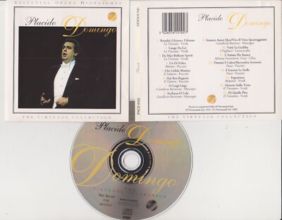 CD PLACIDO DOMINGO ESSENTIAL OPERA HIGHLIGHTS 16 TRACKS TBE PORT A PRIX ...