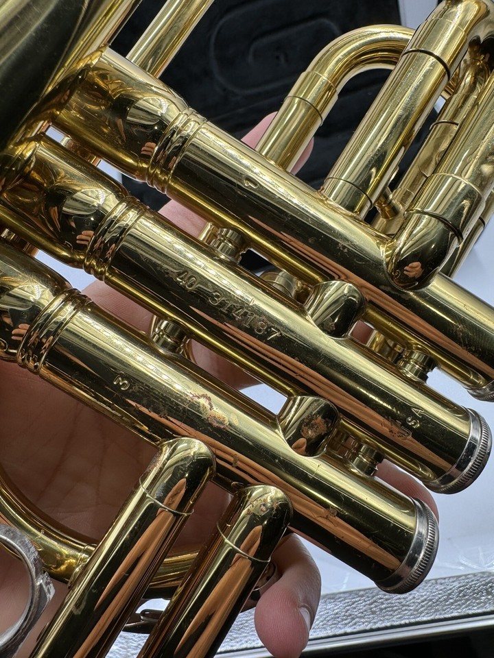 King Tempo 602 Coronet Music Instrument With Case & Mouth Piece | eBay