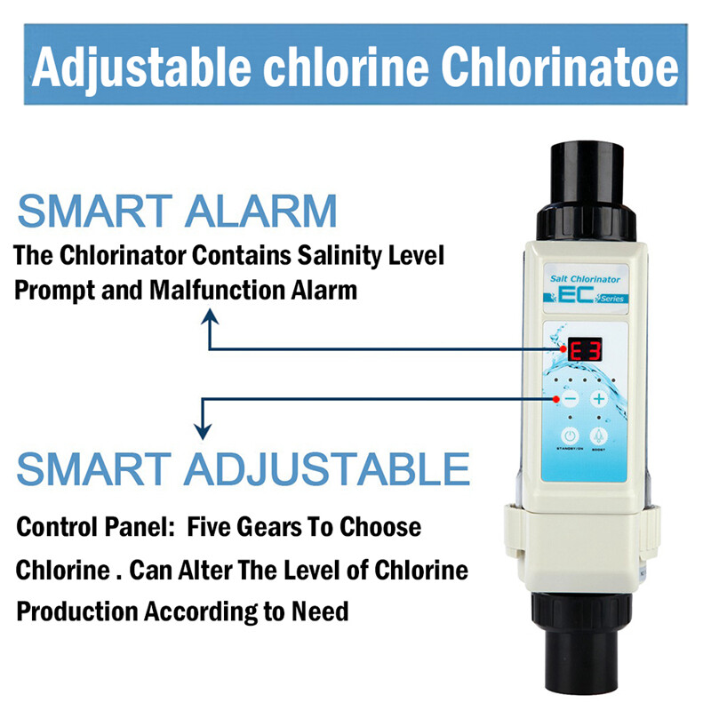 Easy Use Ec20 Salt Water Pool Chlorine Generator System Chlorinator ≤ ...