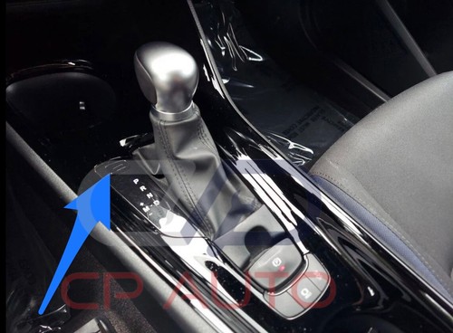 18 - 23 TOYOTA C-HR SHIFTER LOCK RELEASE BUTTON COVER TRIM CAP BLACK ...