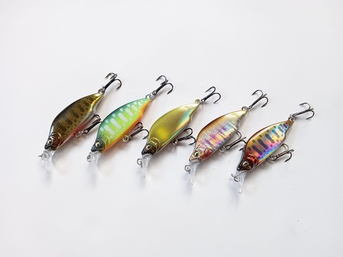 Mountain Stream, Rear-Back Raised Type, Heavy Sinking Minnow, 44Mm, 3 ...