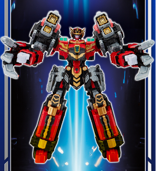 Metal Cardbot S BLASTRAIN Blast Train Red Transforming Robot Diesel ...